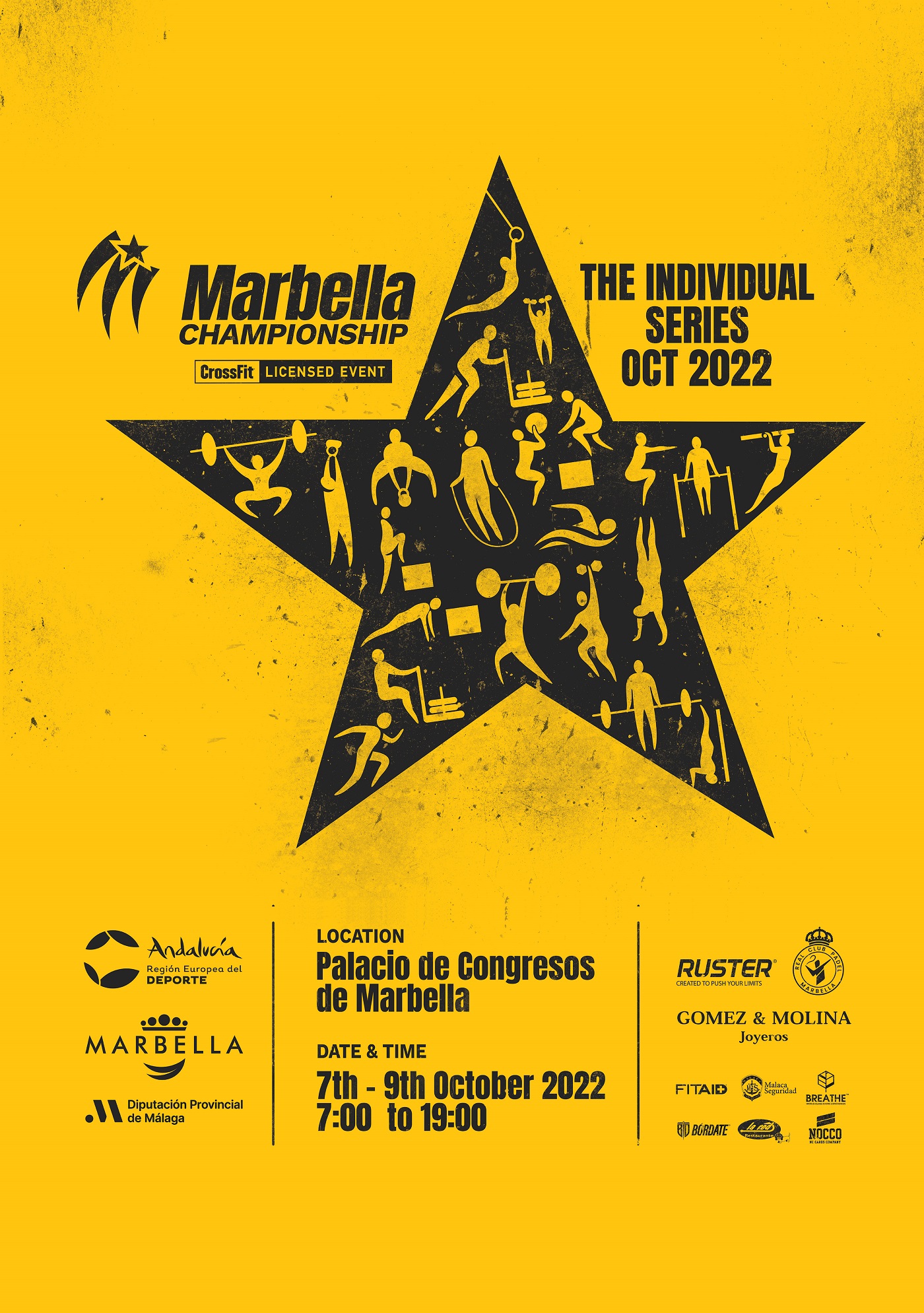 La ciudad albergará del 7 al 9 de octubre el campeonato ‘Marbella ...